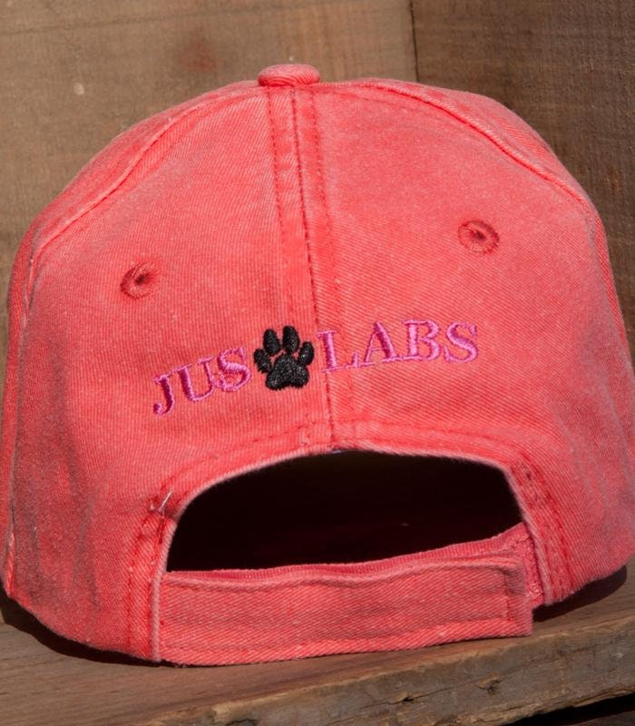 Embroidered Coral Labrador Hats w/ Black Yellow and Chocolate | Etsy