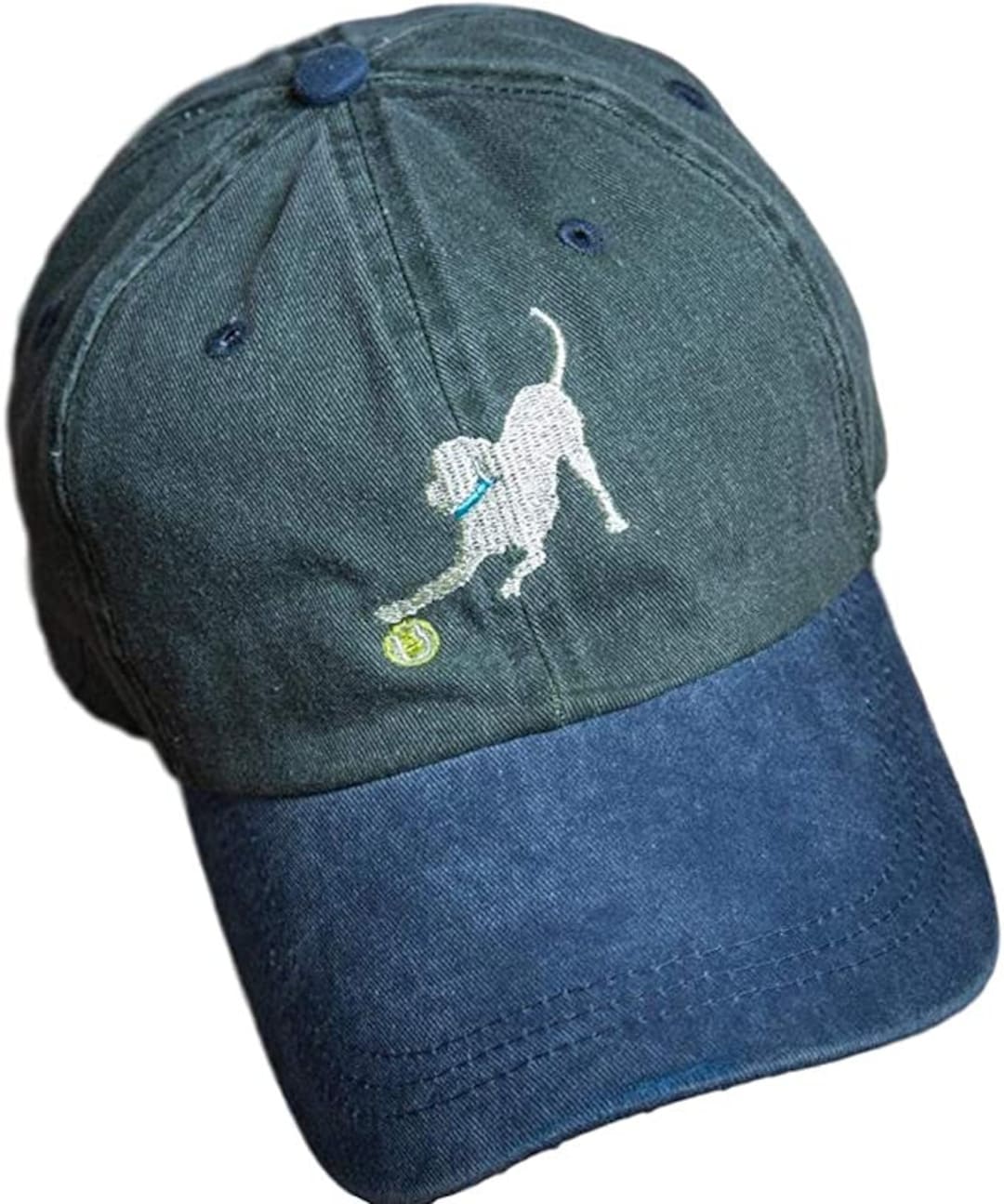 Embroidered Olive Labrador Hats W/black, Yellow & Chocolate Labs -ball ...