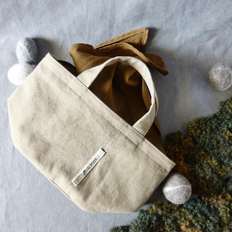 Peter Rabbit's Lunch Bag Milk Tea Apricot Thick Pound Washed Canvas ...