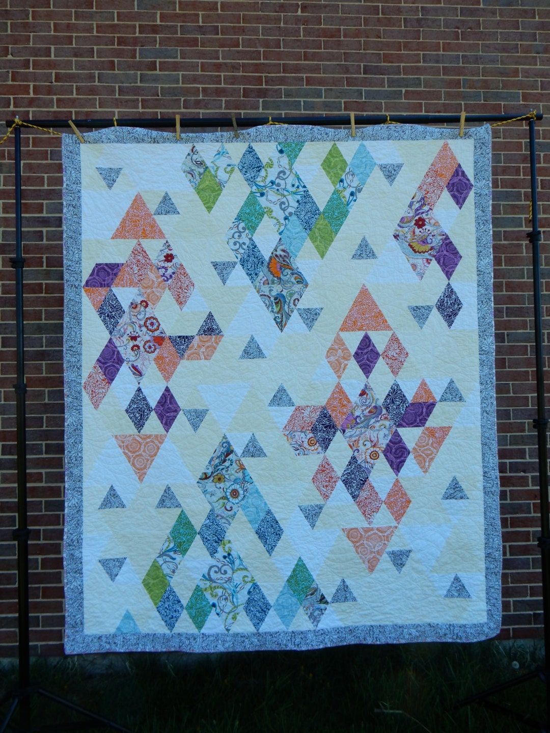 Dancing Quill Lap/throw Quilt - Etsy