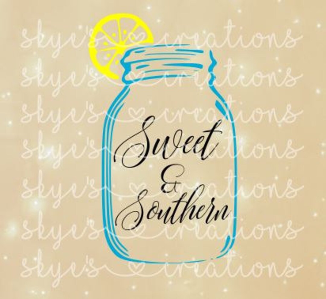 Sweet and Southern, Svg - Etsy