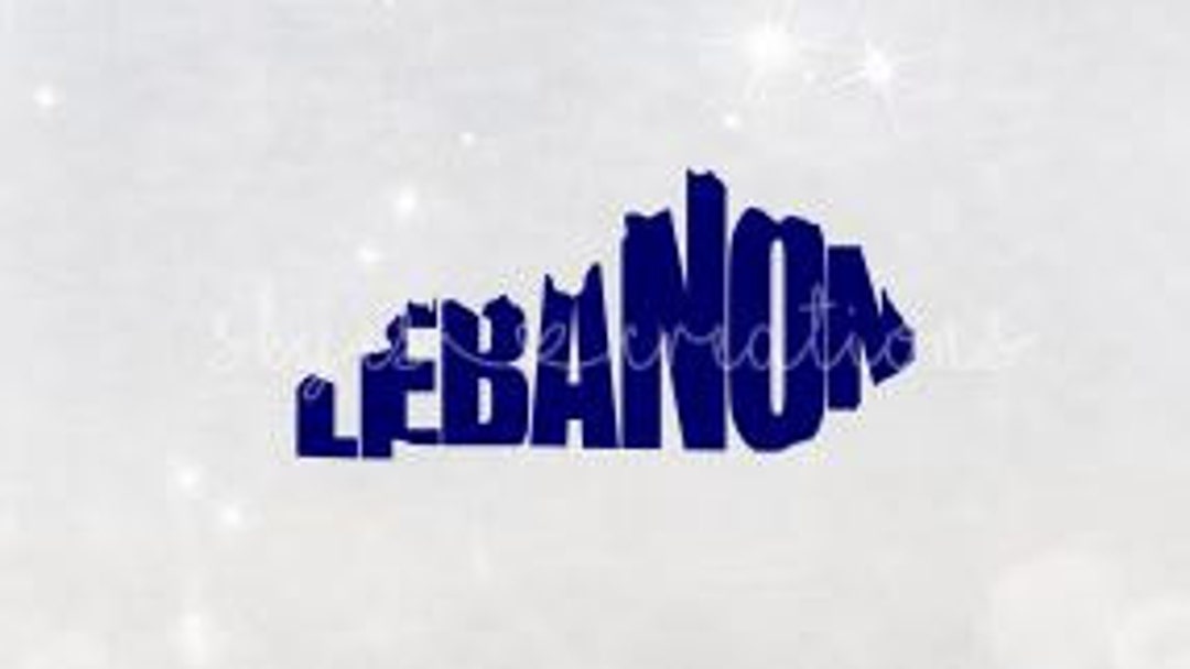Lebanon Kentucky, Ky, State Outline, Svg - Etsy