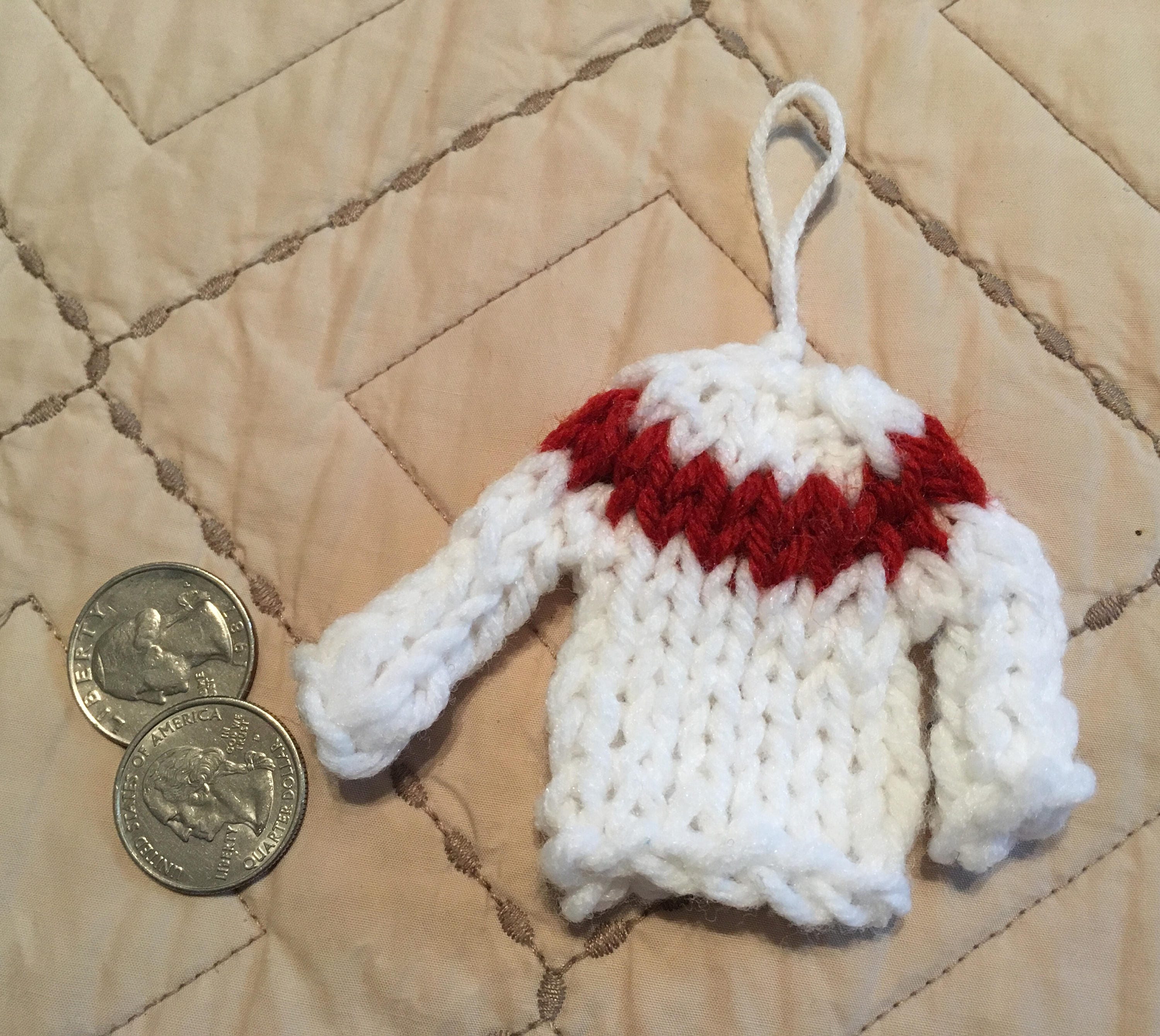 Mini Sweater Knitting Pattern - Etsy