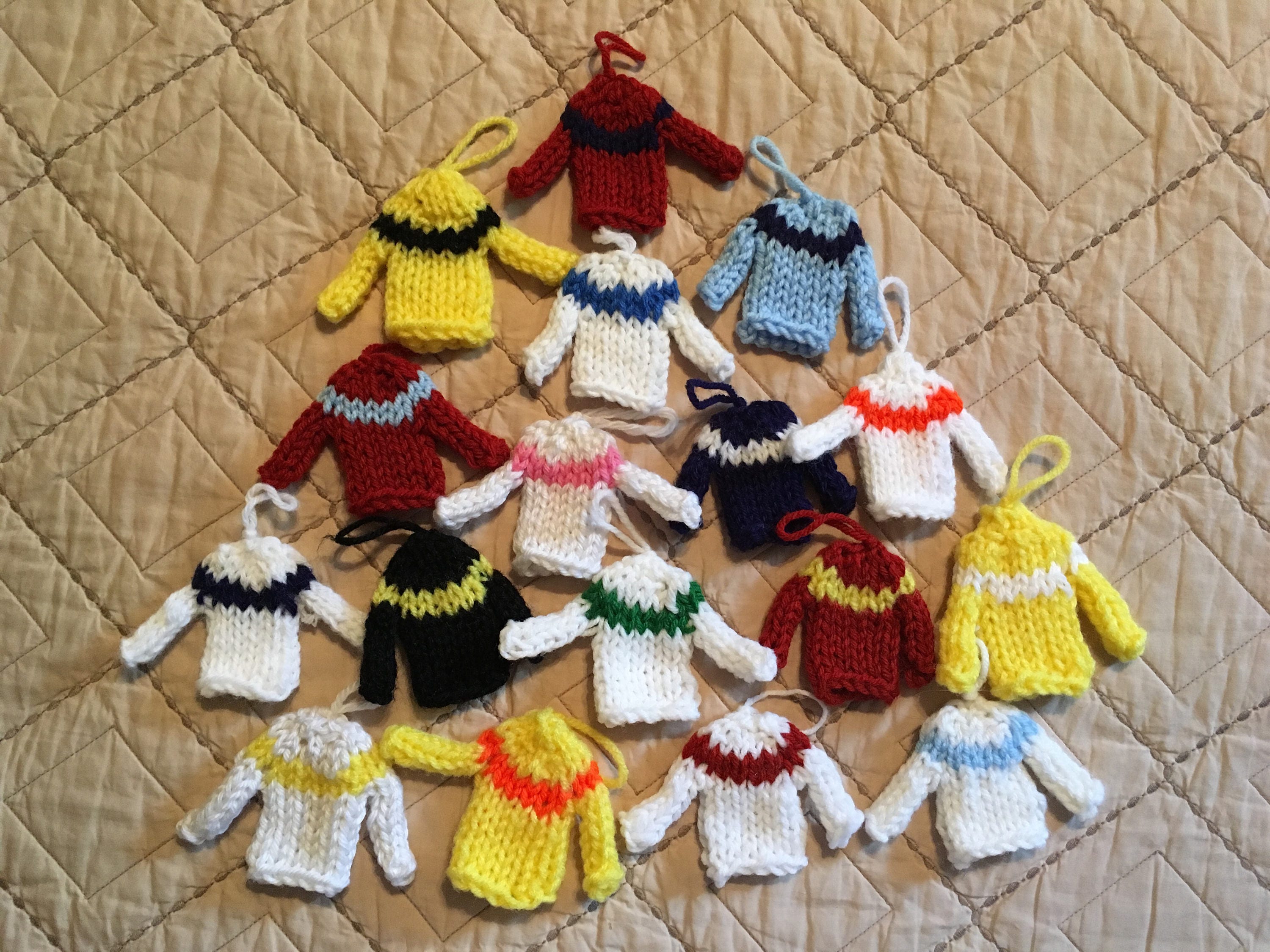 Mini Sweater Knitting Pattern - Etsy