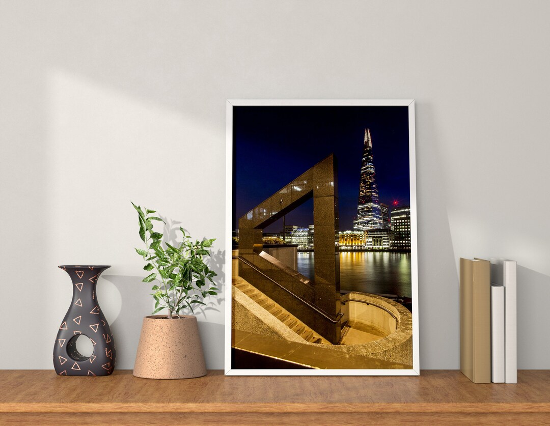 Fine Art Print of the Shard | Thames Wall Art , Fine Art London Prints ...