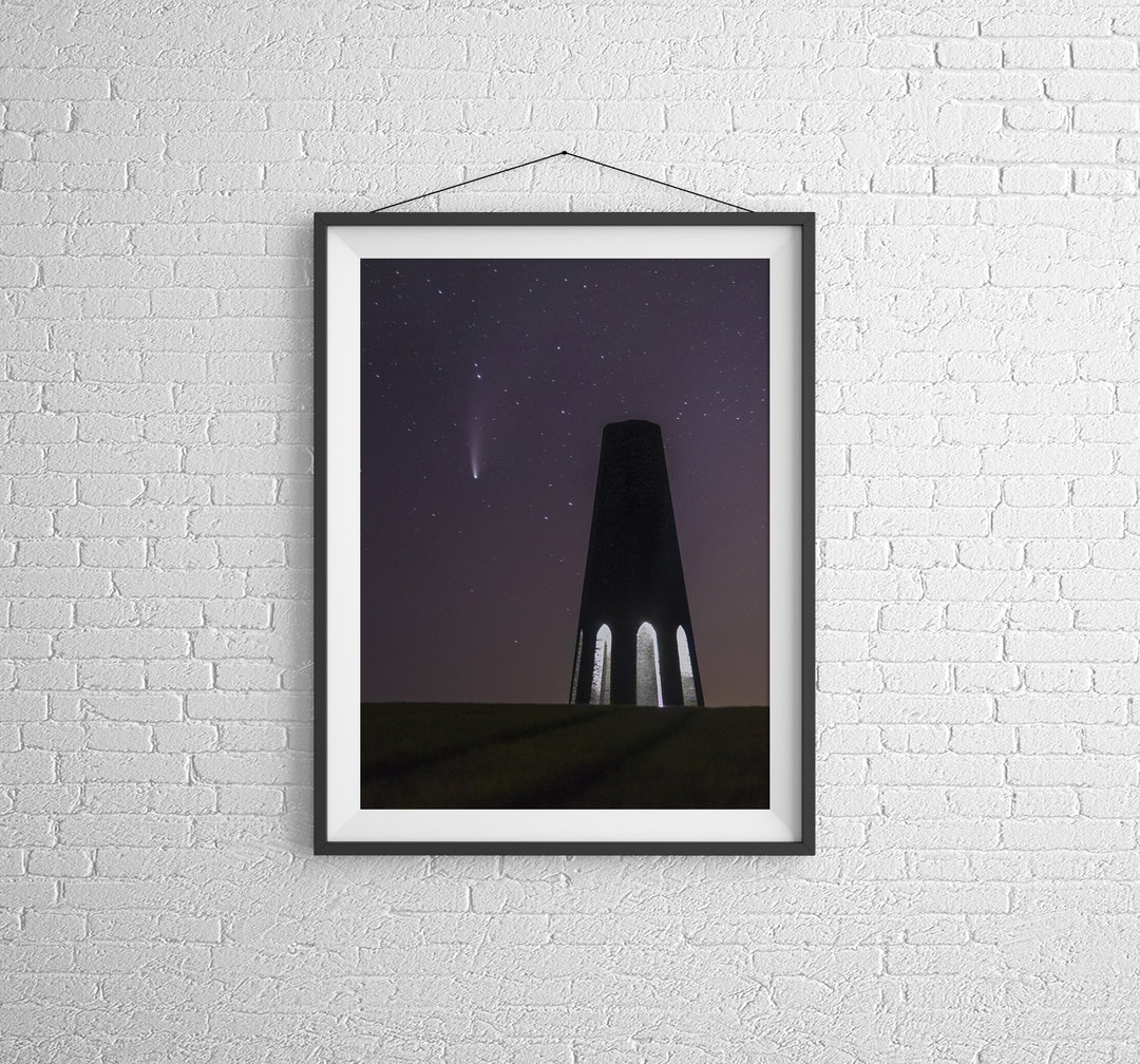 Astrophotography Wall Art | Neowise Comet Prints at the Daymark - Home ...
