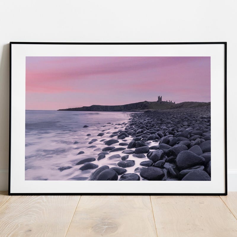 Northumberland Seascape - Etsy UK