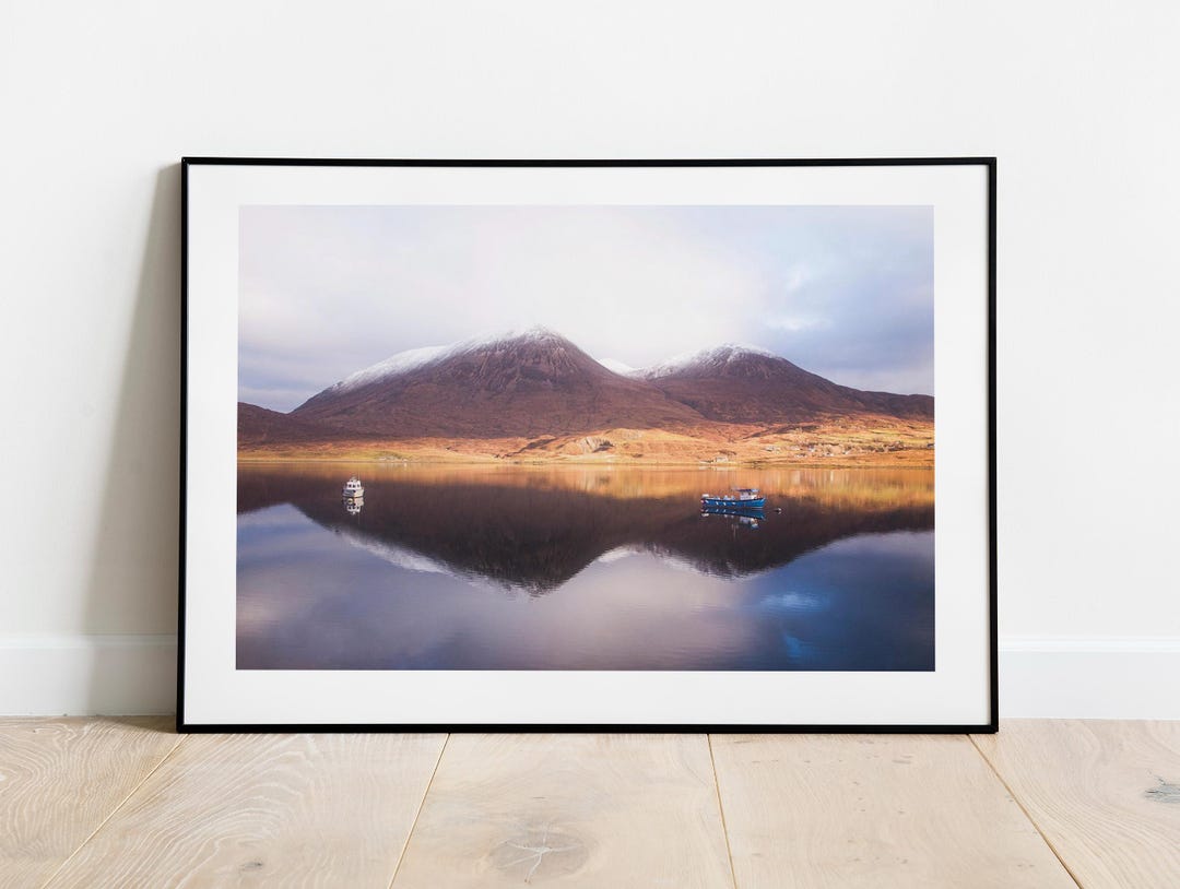 Isle of Skye Print: Loch Slapin Scottish Landscape Wall Art - Etsy