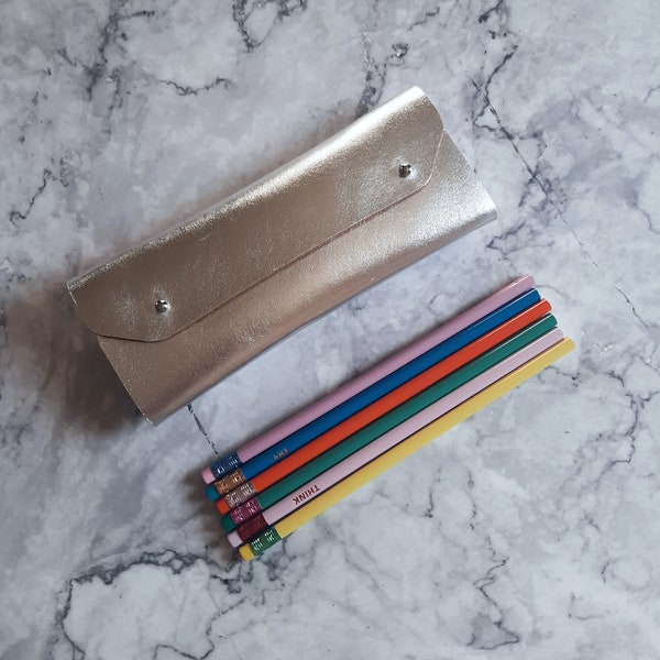 Leather Pencil Case - Etsy Canada