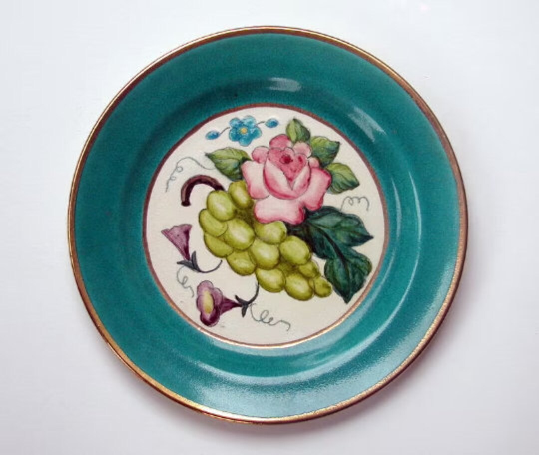 Vintage Edith Cockcroft Art Pottery Plate: 1930s American Modernist ...