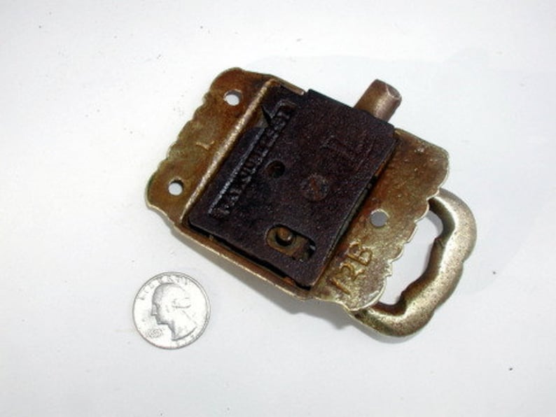 Decorative Cast Brass Vintage Trunk Locking Latch 1930s - Etsy
