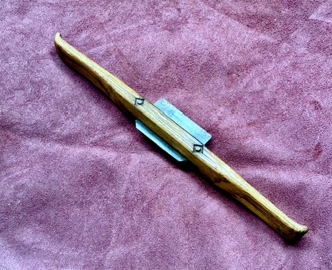 Primitive Wood Spoke Shaver With Blade Handmade Antique Woodworking ...