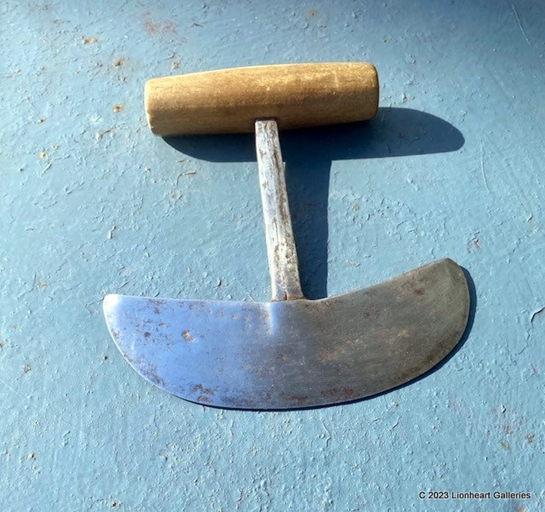 Vintage Leatherworking Half Moon Cutting Tool Cobblers Half Round Knife ...