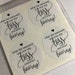 PRINTED 24 Wedding Exit Aisle Send off Toss Labels, Send off Stickers ...