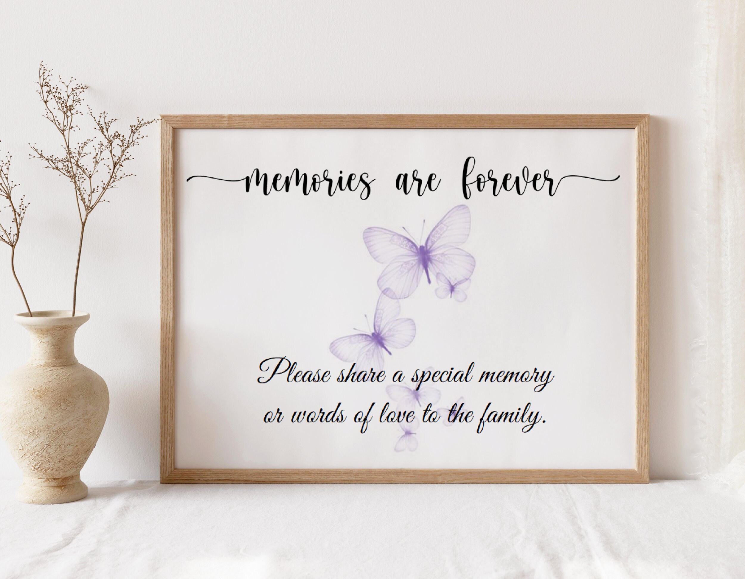 Butterflies For Funeral Service