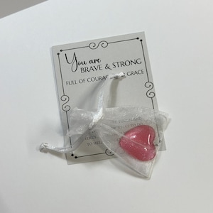 Pocket Hug Thinking of You Gift, Glass Gem Pocket Token, Handpainted ...