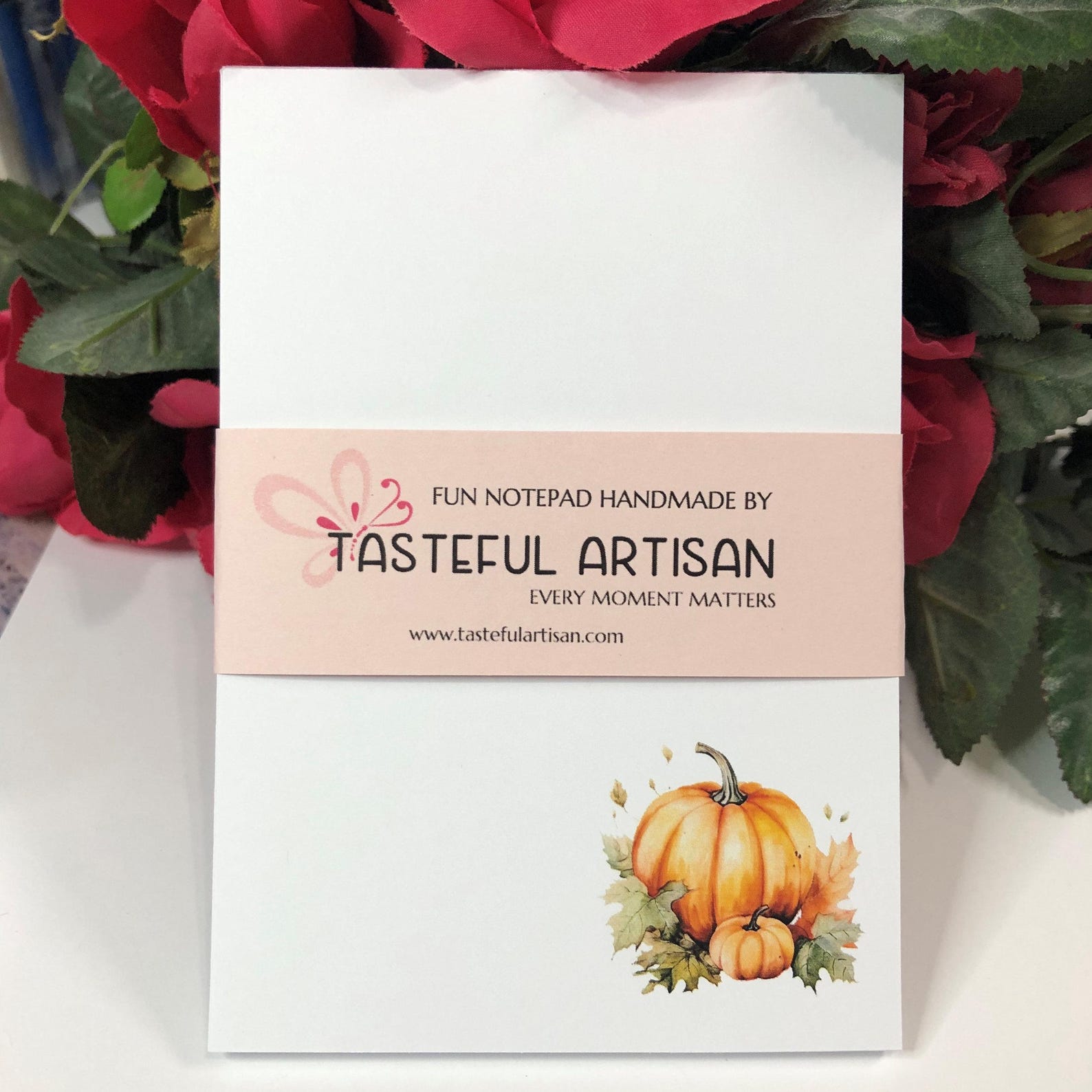Fall Pumpkins Memo Notepad, 40 Tear off Note Doodle Pages, Grocery List ...