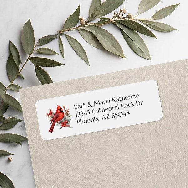 Personalized Self Stick Address Labels - Etsy