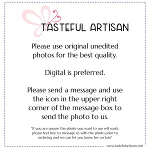 Custom Funeral Sympathy Gift, Photo Prayer Card, Afterglow Poem ...