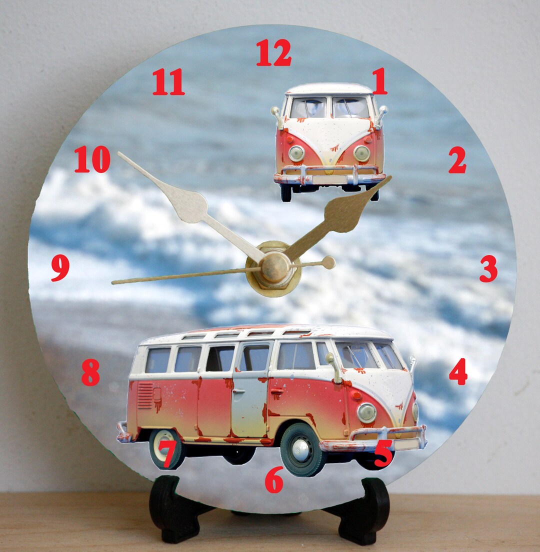 Camper Van Clock Kit: DIY Metal Clock (12cm) - Etsy
