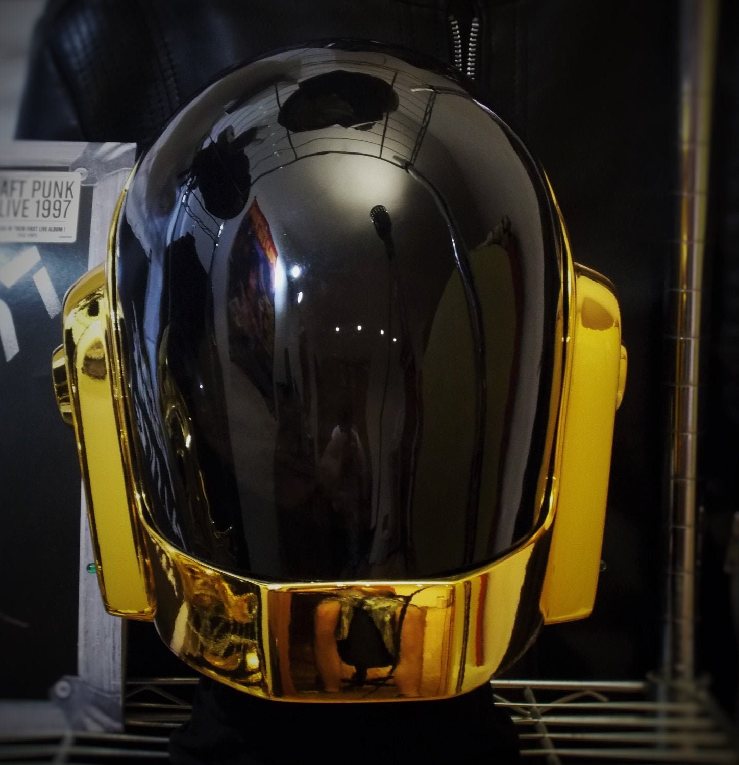 Inside Daft Punk Helmet