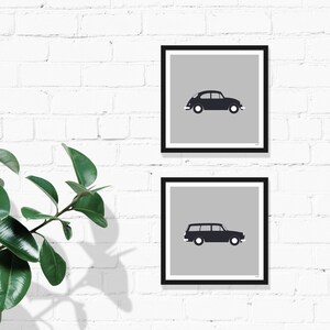 VW Squareback Print - Etsy