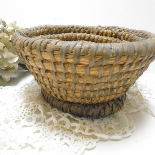 Rustic Basket - Etsy