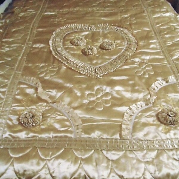 Satin Quilt - Etsy