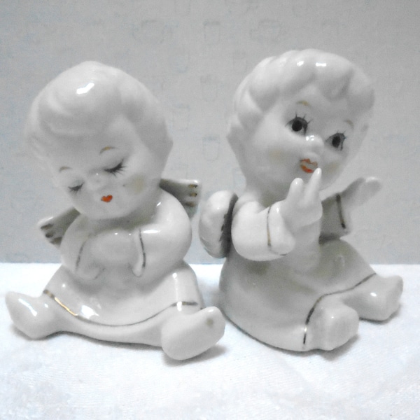 French Porcelain Angel - Etsy
