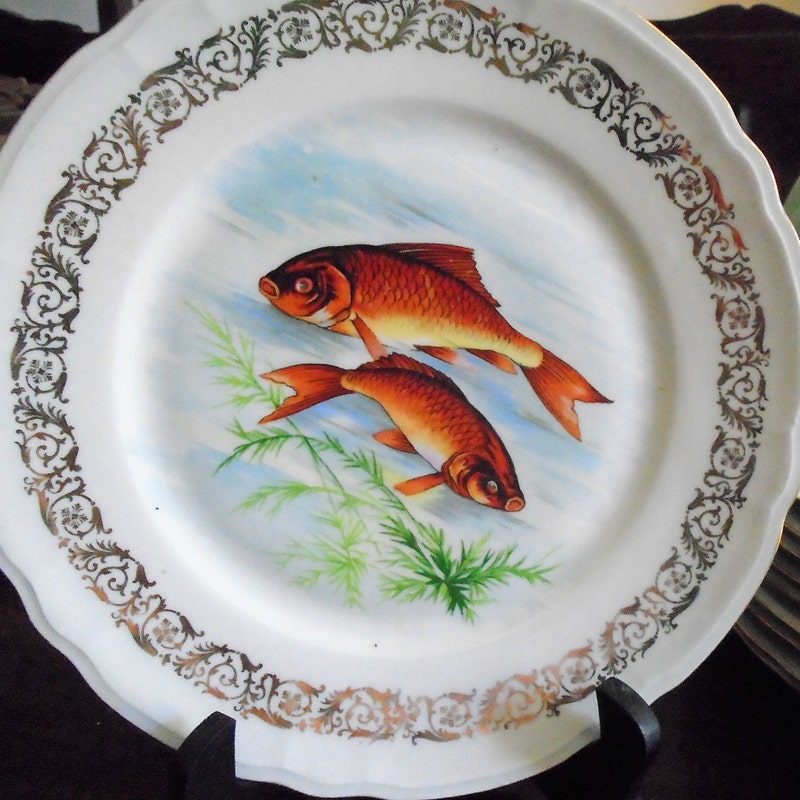 Fish Plates - Etsy