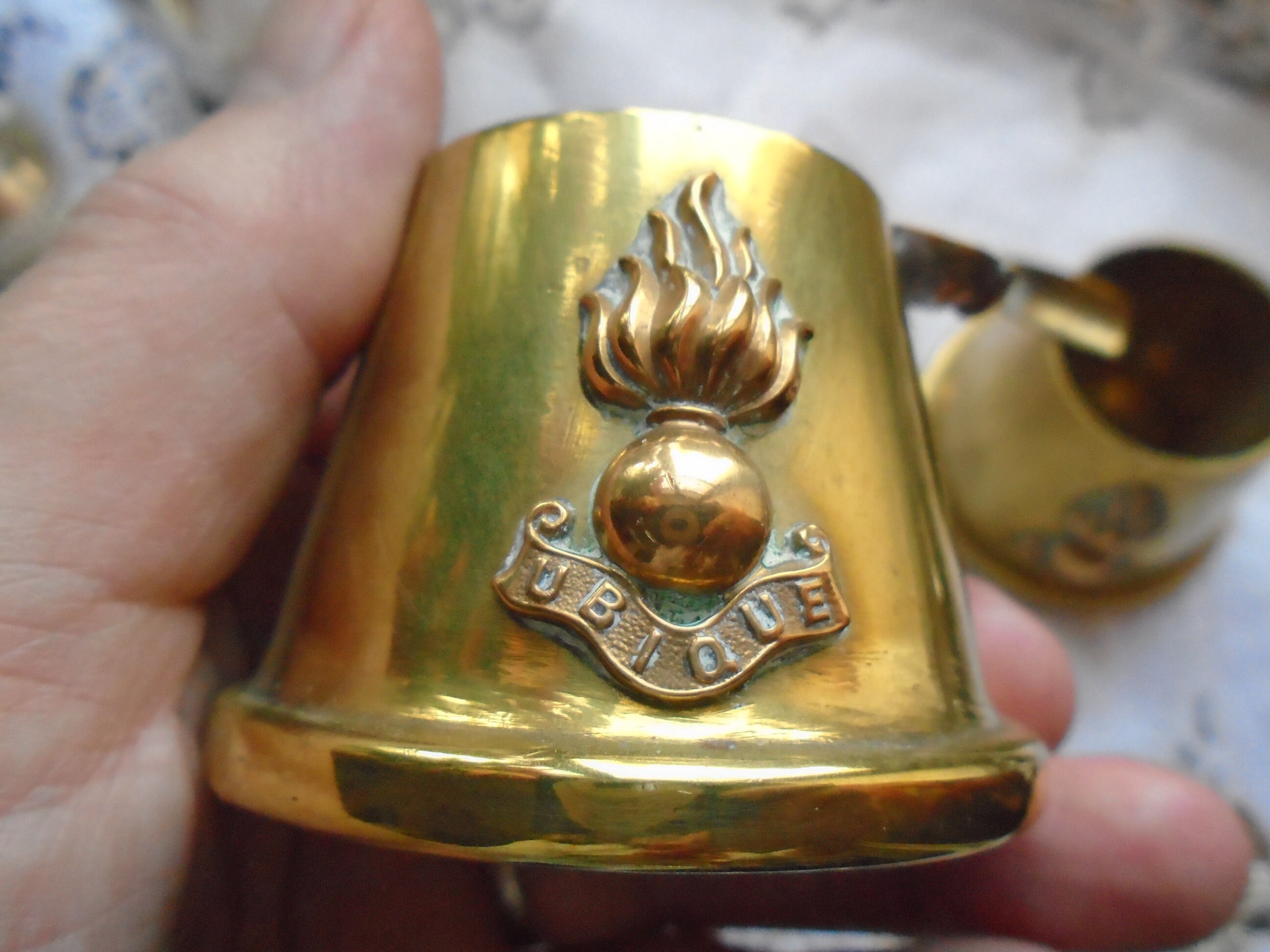 Antique WW1 Royal Artillery ubique Brass Fuse / - Etsy
