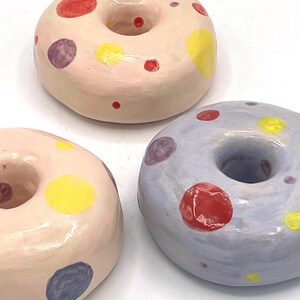 Dot Dot Donuts Set of Three - Etsy