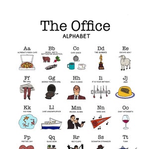 Printable Wall Art the Office Digital Poster A3 11x17 - Etsy
