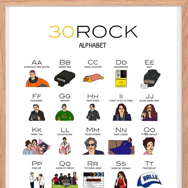 30 Rock - Etsy