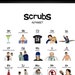 Printable Wall Art | Scrubs Alphabet Digital Poster - Digital Download ...