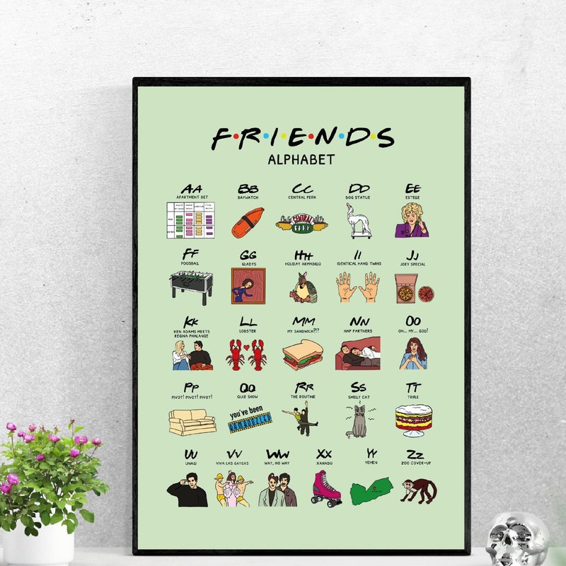 Friends Poster - Etsy UK