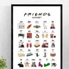 Printable Wall Art Frasier Alphabet Digital Poster A3 11x17 Inches ...
