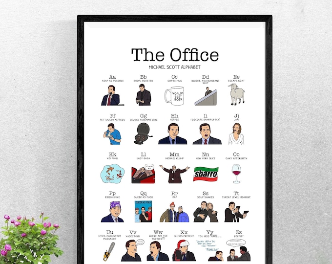 Printable Wall Art | Michael Scott Digital Poster - A3 - 11x17 Inches ...