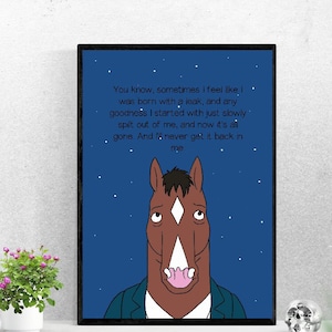 Bojack Horseman Poster - Instant Download - Etsy