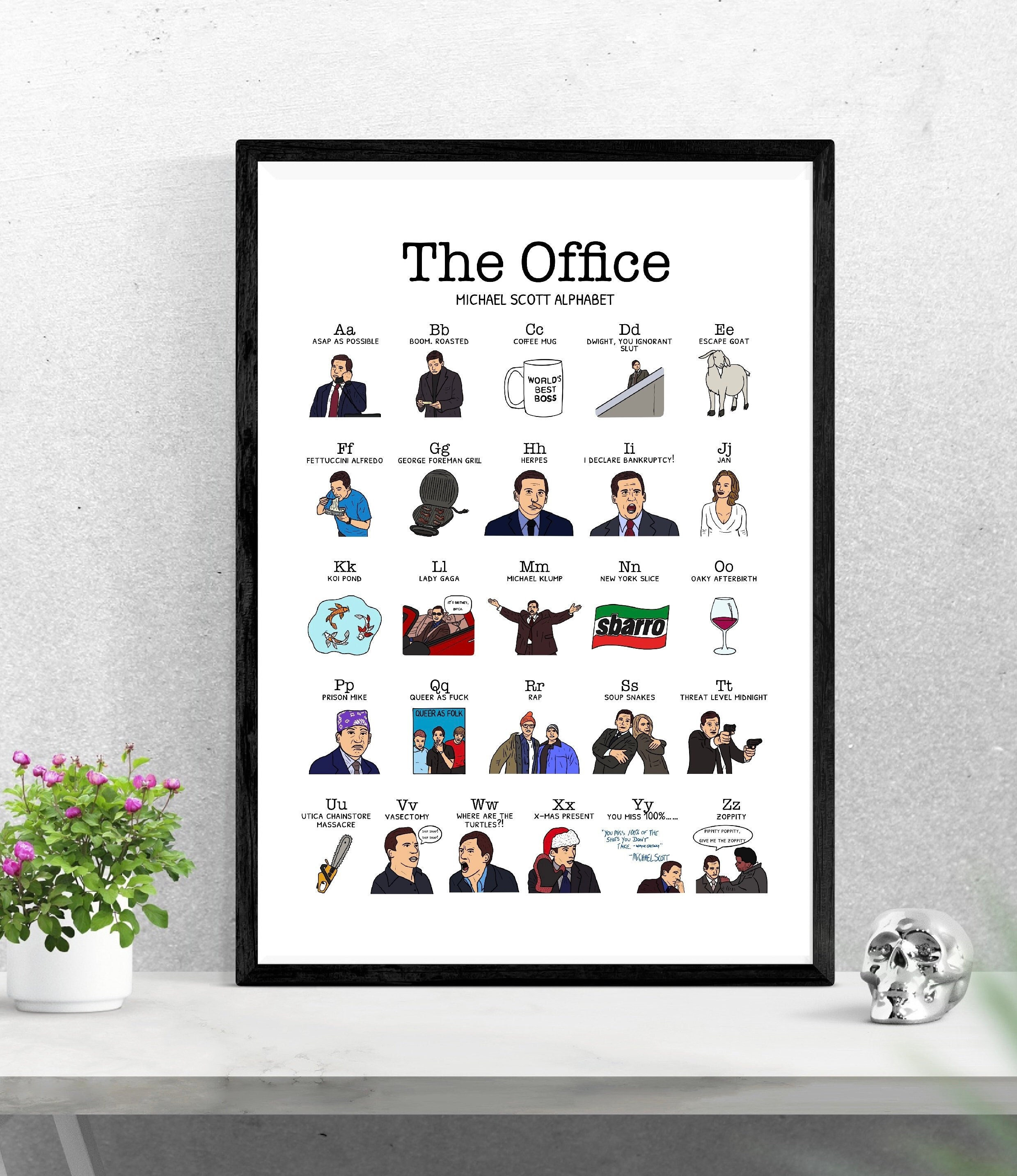 Printable Wall Art Michael Scott Digital Poster A3 11x17 Inches Digital ...