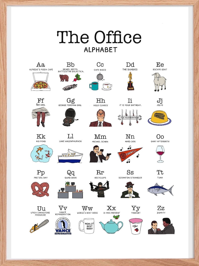 Printable Wall Art | the Office Digital Poster- A3 - 11x17 Inches ...