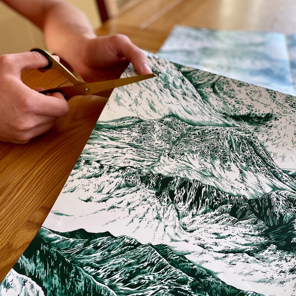 Holiday Wrapping Paper - Etsy