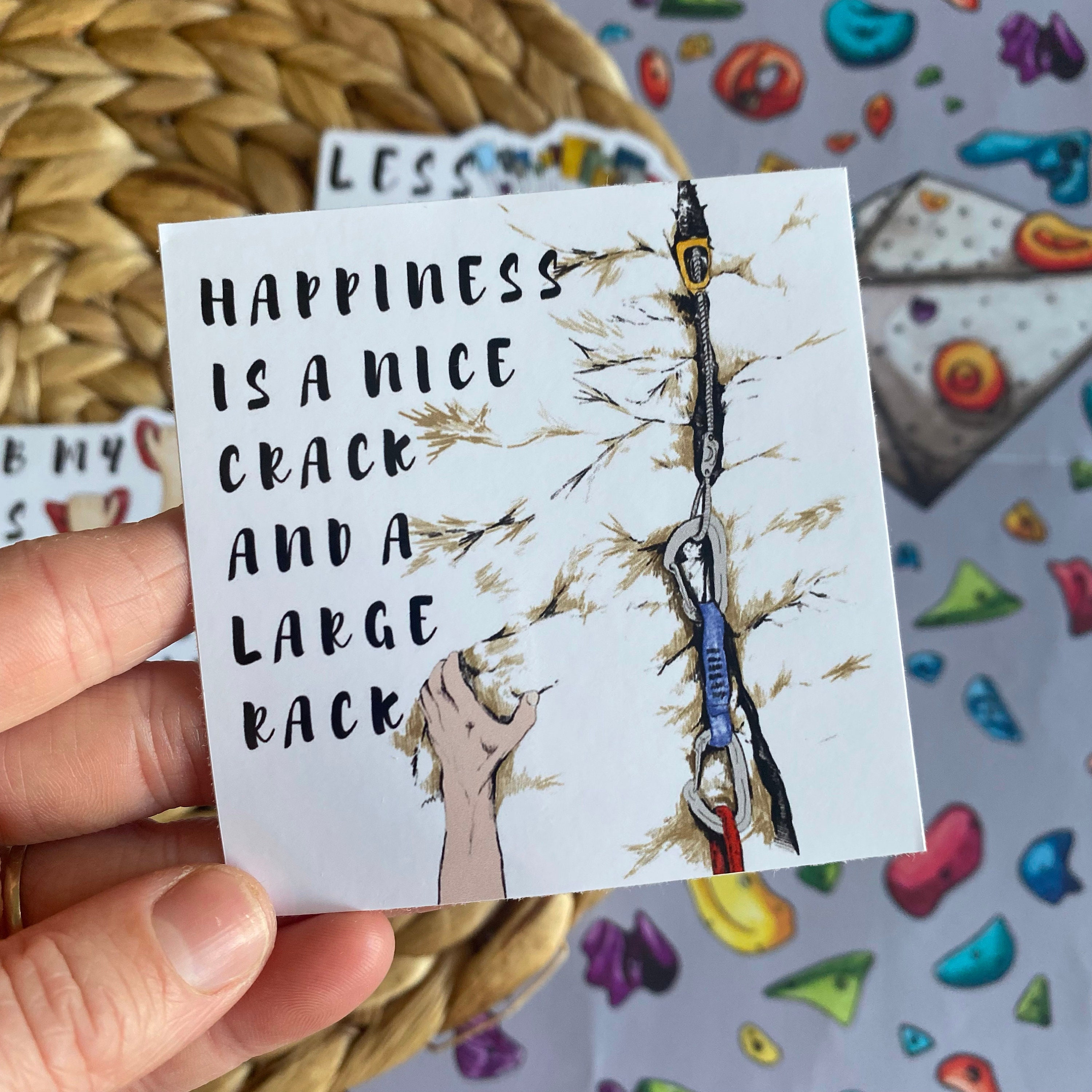 Climbing Sticker Pack - Etsy