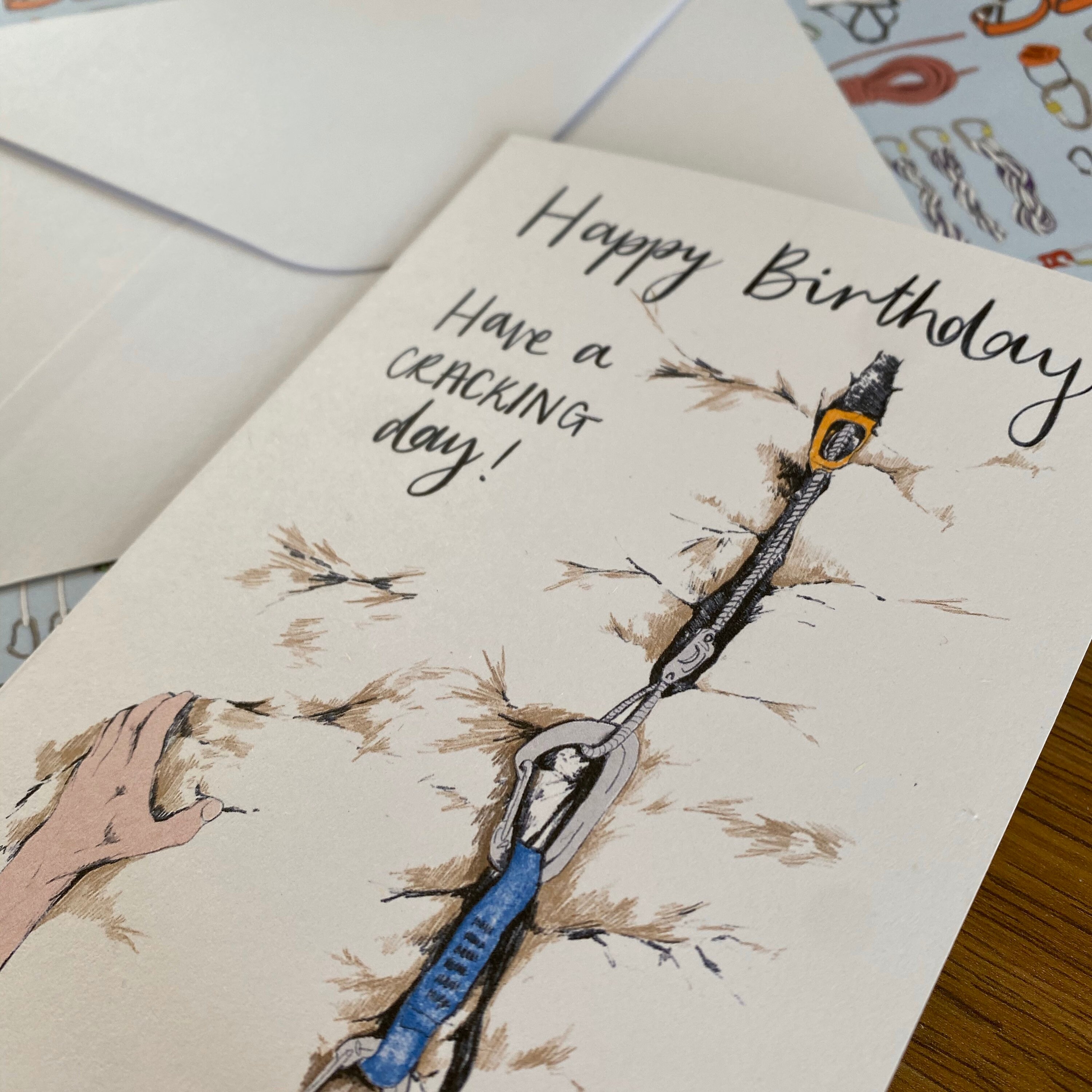 Rock Climbing Birthday Card Climbing Gift Have a Cracking - Etsy UK