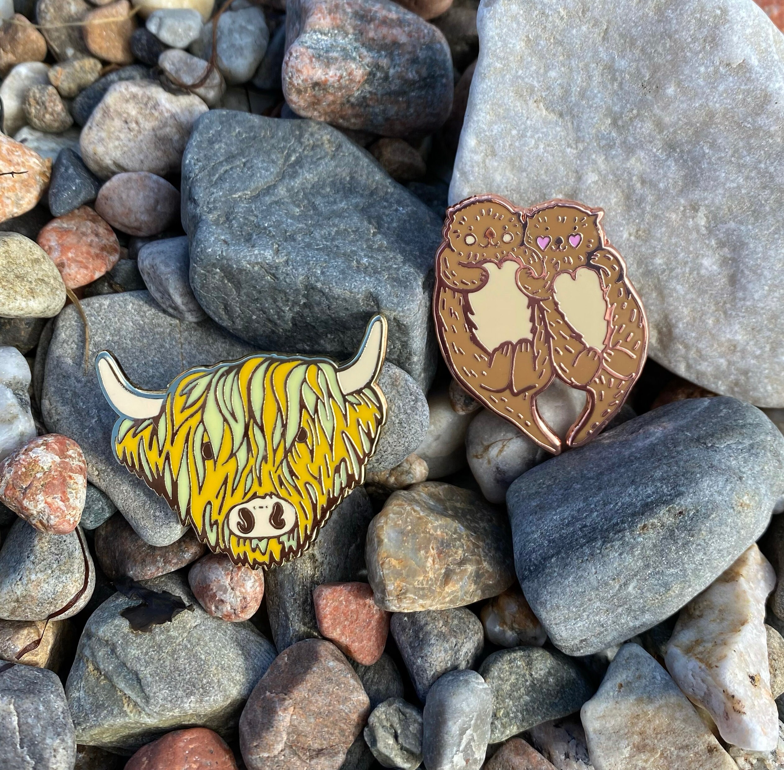 Highland Cow Enamel Pin Highland Cow Gift Cute Highland - Etsy