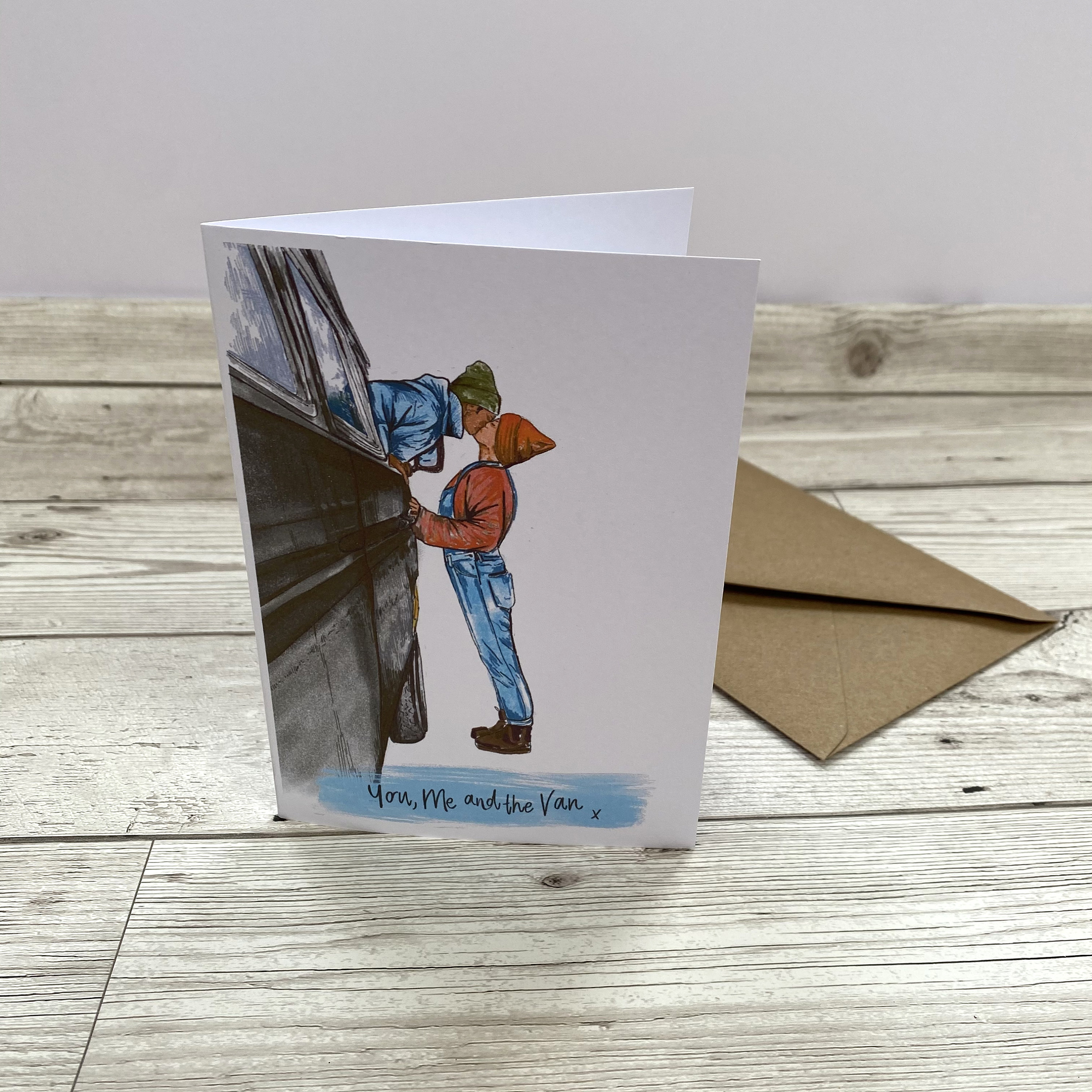 Me You and the Van card Vanlife card | Etsy