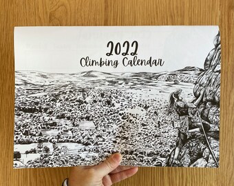 Rock Climbing Art | Etsy