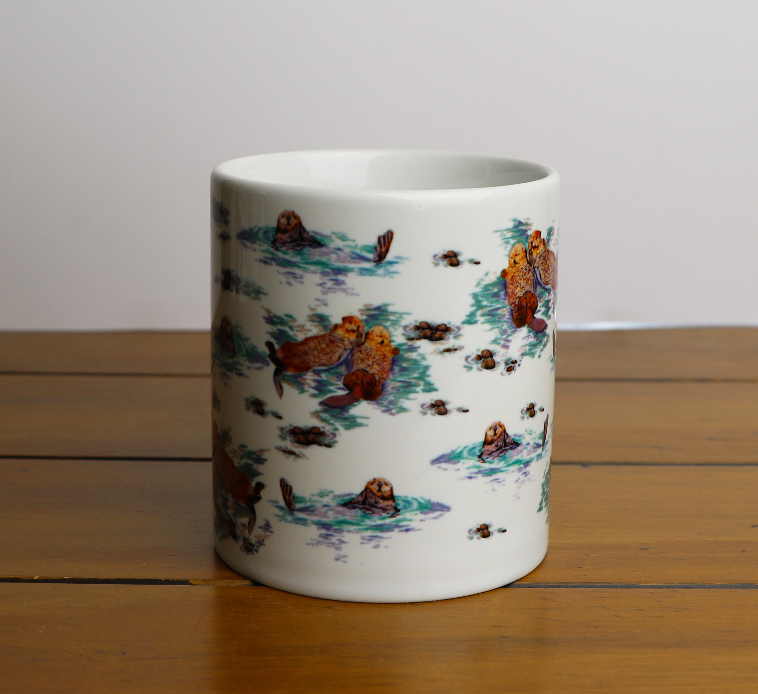 Otter Mug - Scottish Wildlife Illustration, Cute Gift - Etsy