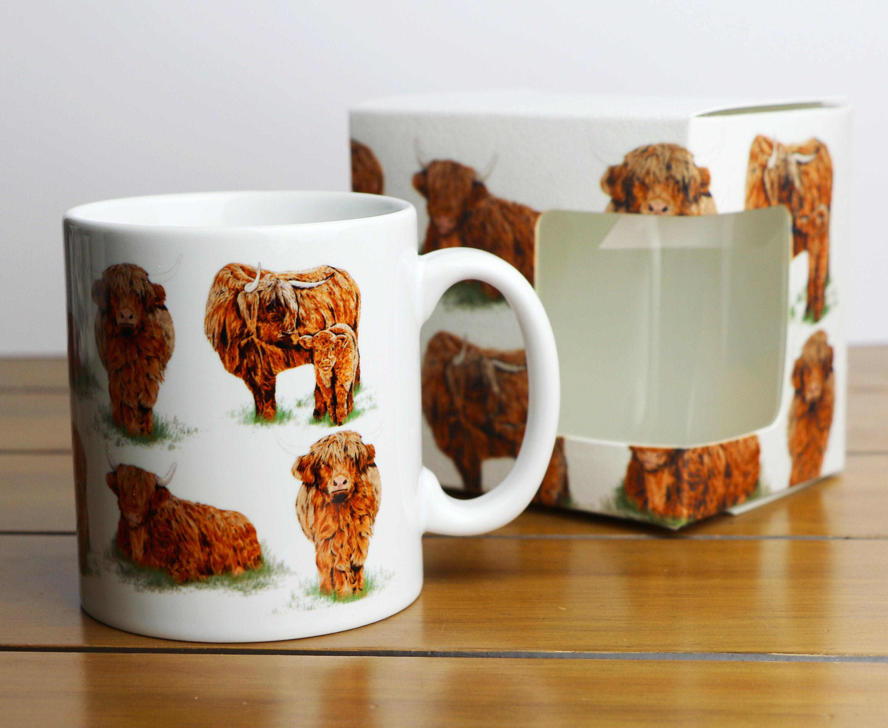 Highland Cow Mug Highland Coo Mug Scottish Gift Highland | Etsy