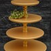 4-tier Cupcake Stand for Wedding, Gold Wedding Cake Topper, Wedding ...